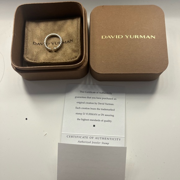 David Yurman | Jewelry | David Yurman 34mm Ring Silver And Gold Comes ...